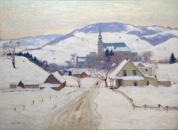 Robert PILOT - Towards Evening, St. Sauveur (1935)