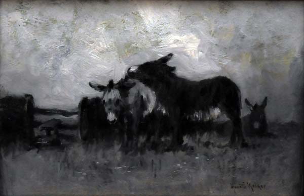 Horatio WALKER - Les ânes (c. 1895)